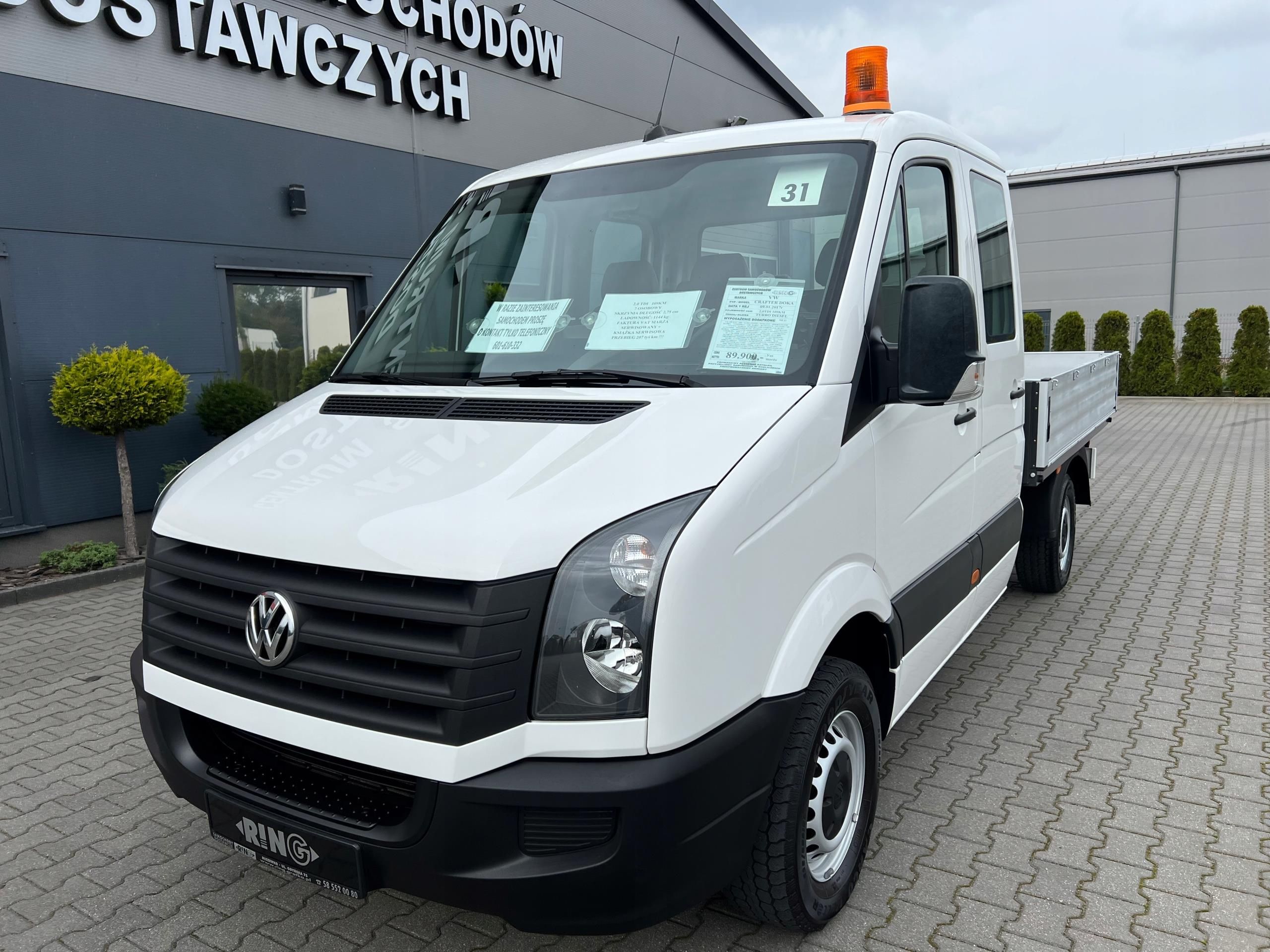 VW Crafter 2,0TDI 109KM DOKA AC WEBASTO 7OS SERWIS - Opinie i ceny na ...