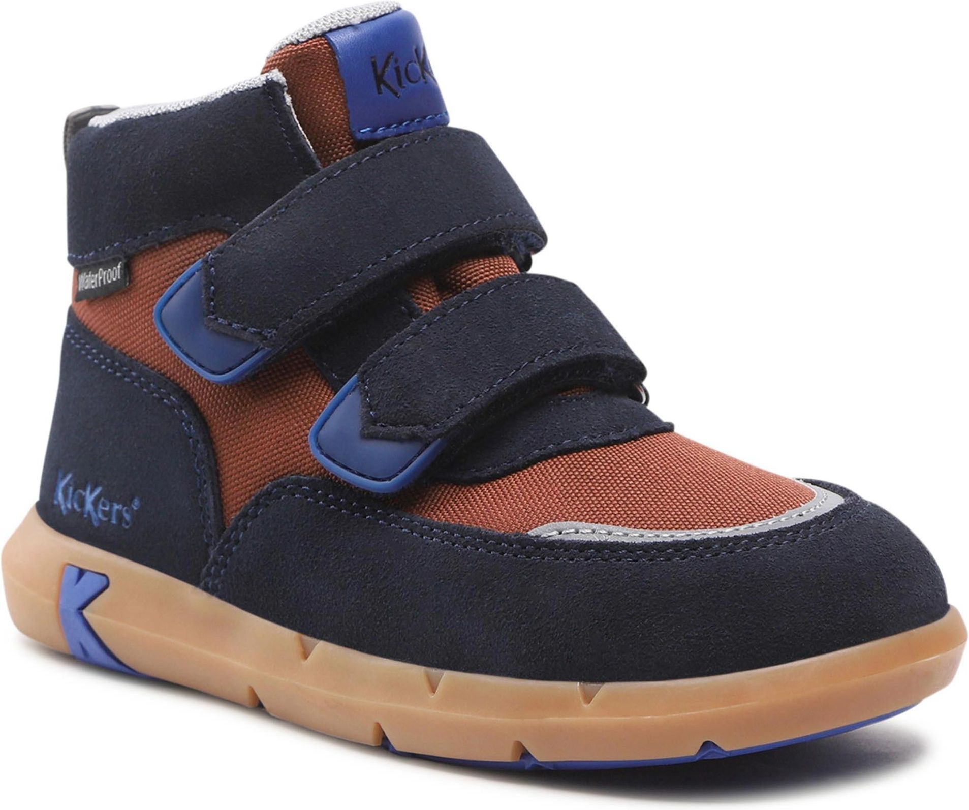 Sneakersy KICKERS - Junibo 878780-10 S Marine/Maroon - Ceny i opinie ...