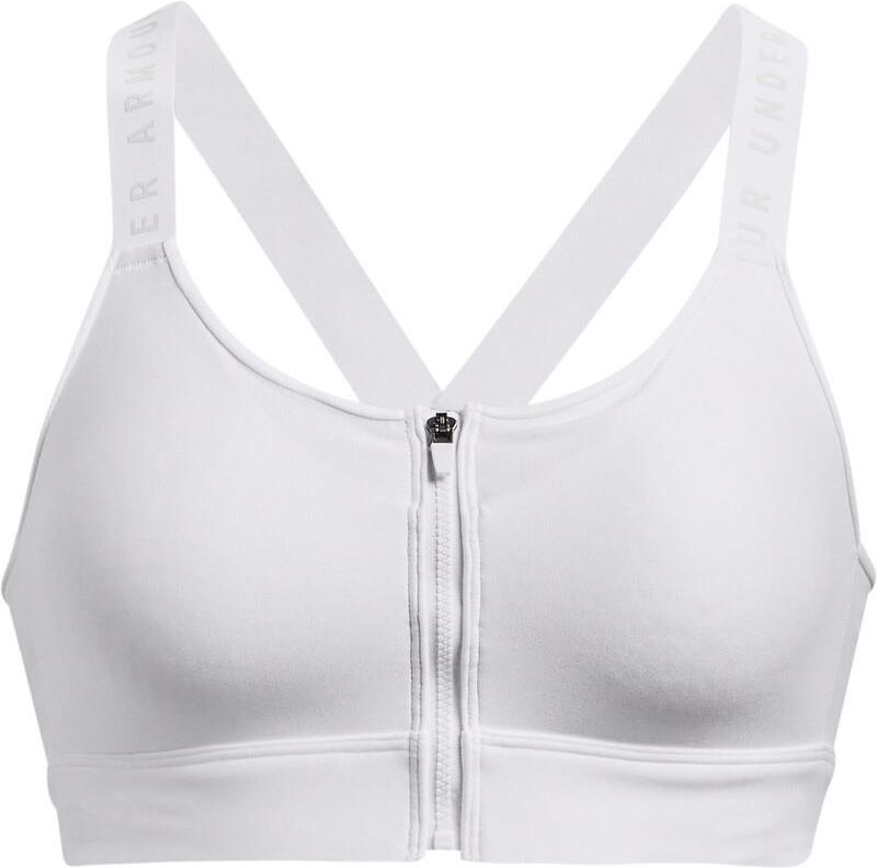 Under Armour Infinity High Zip Bra Women Biały - Ceny i opinie - Ceneo.pl