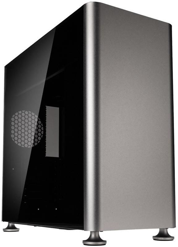 Obudowa komputerowa Jonsplus i400 ATX Tempered Glass - srebrna (I400SG ...