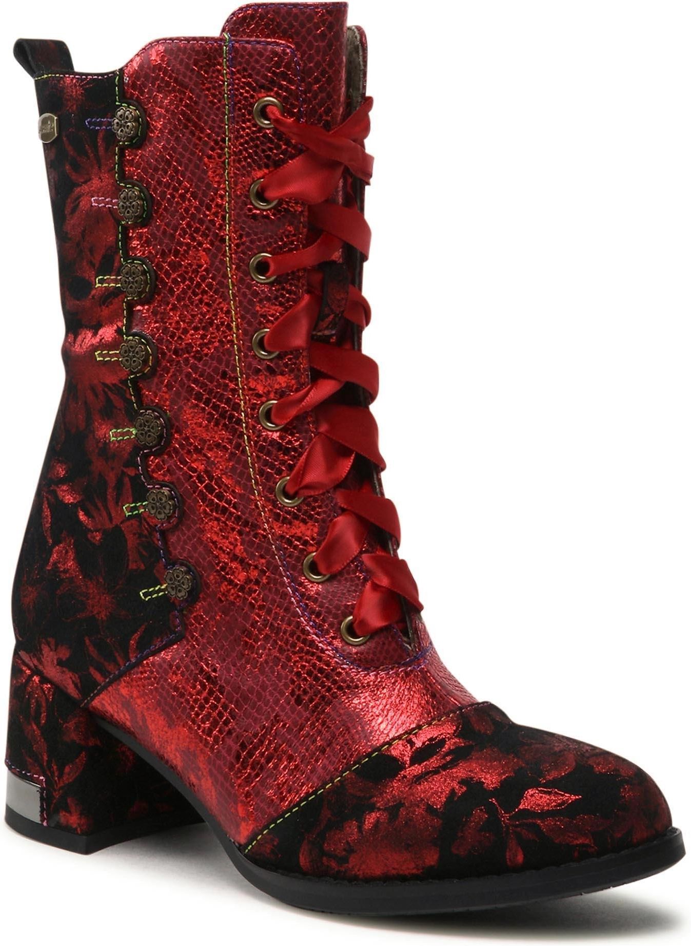 Botki LAURA VITA - Gycroo 12 SL59177-12A Rouge - Ceny i opinie - Ceneo.pl