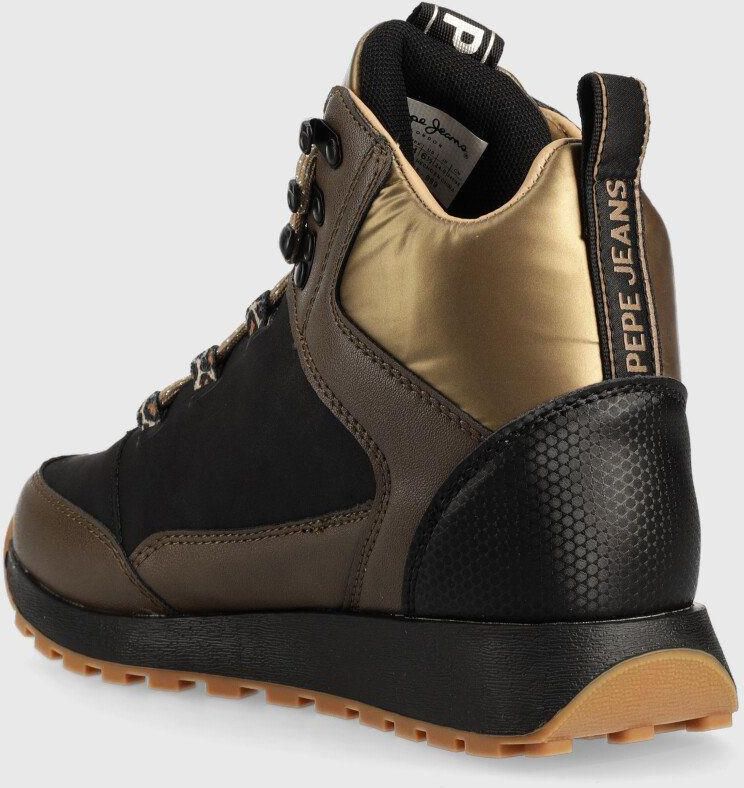 Pepe Jeans sneakersy Dean Mix kolor czarny - Ceny i opinie - Ceneo.pl