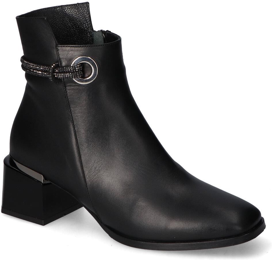 Botki Boccato 692.4351 Czarne lico - Ceny i opinie - Ceneo.pl