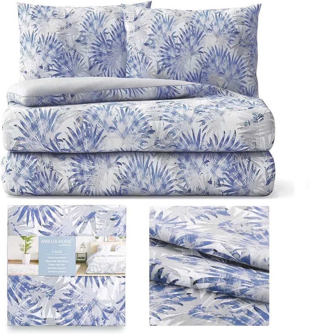 Ameliahome Pościel Bawełniana Lanai 200X200 + 80X80*2 Kwiaty 65456 ...