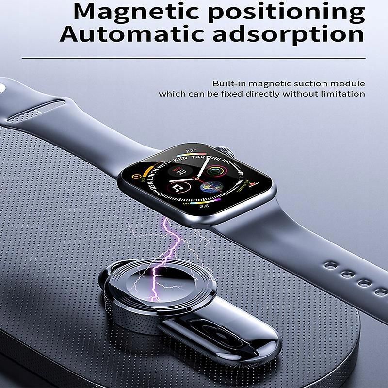 LULEK USB MAGNETIC WIRELESS CHARGER FOR IWATCH, MINI BIAŁY ...