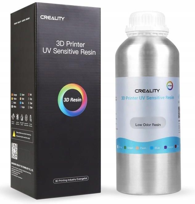 Filament CREALITY ŻYWICA LOW ODOR 500G TRANSPARENT BLUE - Opinie i ceny ...