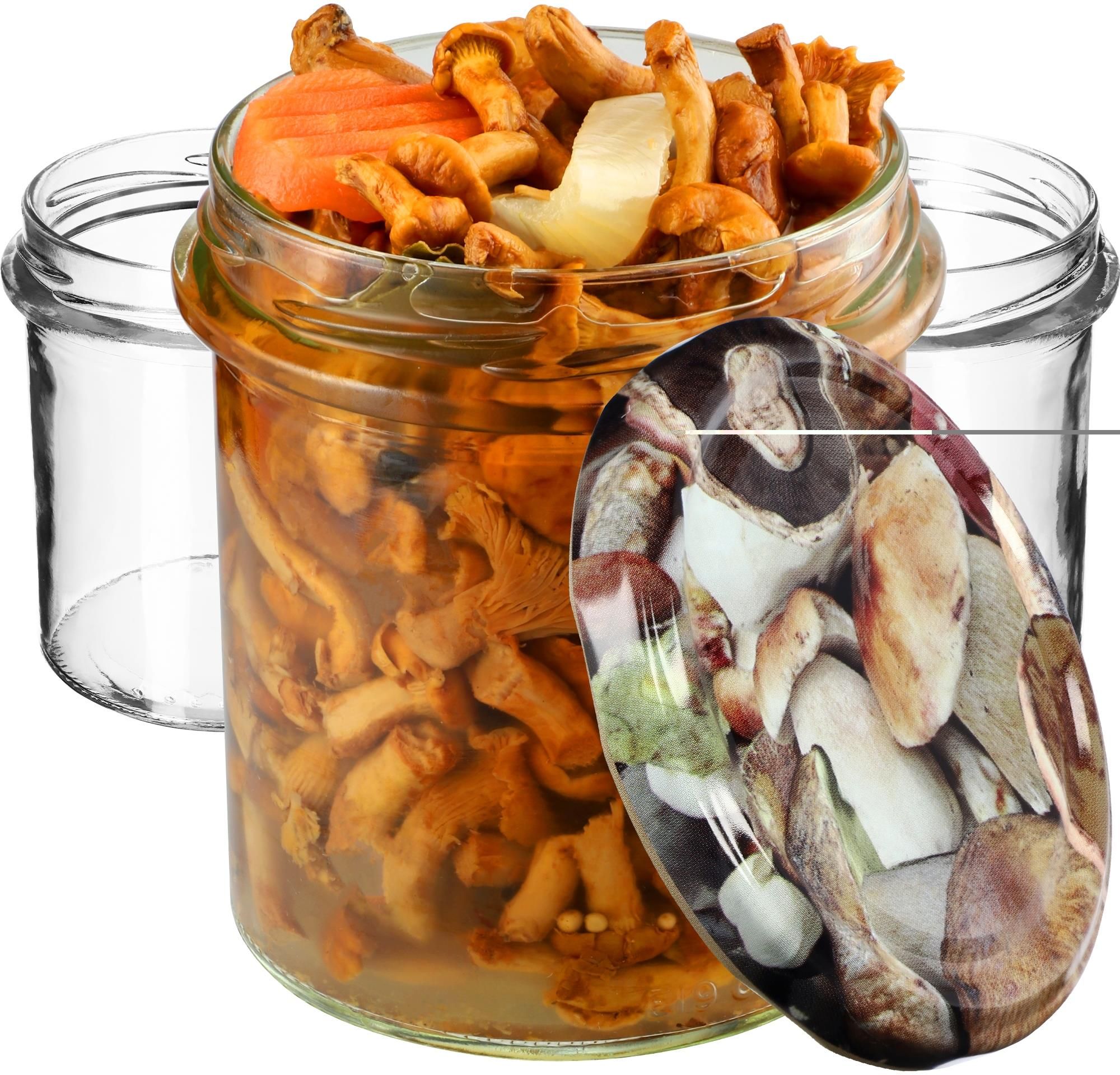 Kadax 10X Słoik 350Ml Na Grzyby Miód Mięso Zakrętki Fi82 (K5659) - Opinie i atrakcyjne ceny na ...