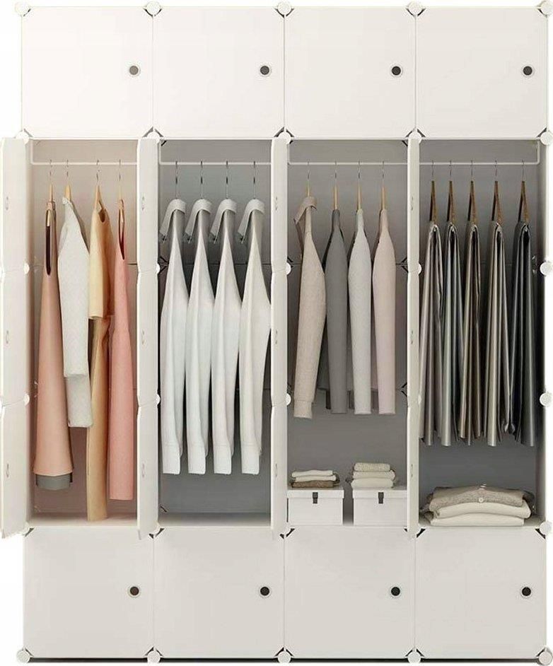 Maxxllc Szafa Meble Modułowe Duża Szafka Regał 11262187 - Opinie i ...