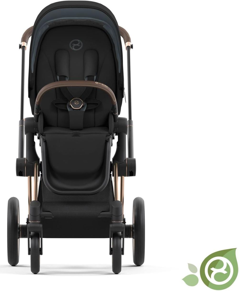 Wózek Cybex Priam 4.0 Conscious Onyx Black Spacerowy - Ceny i opinie ...