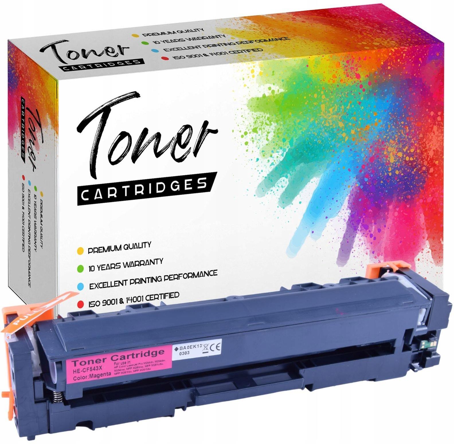 MPINK TONER DO HP 203X M CF543X MFP M280NW M281FDN 281FW - Opinie i ...