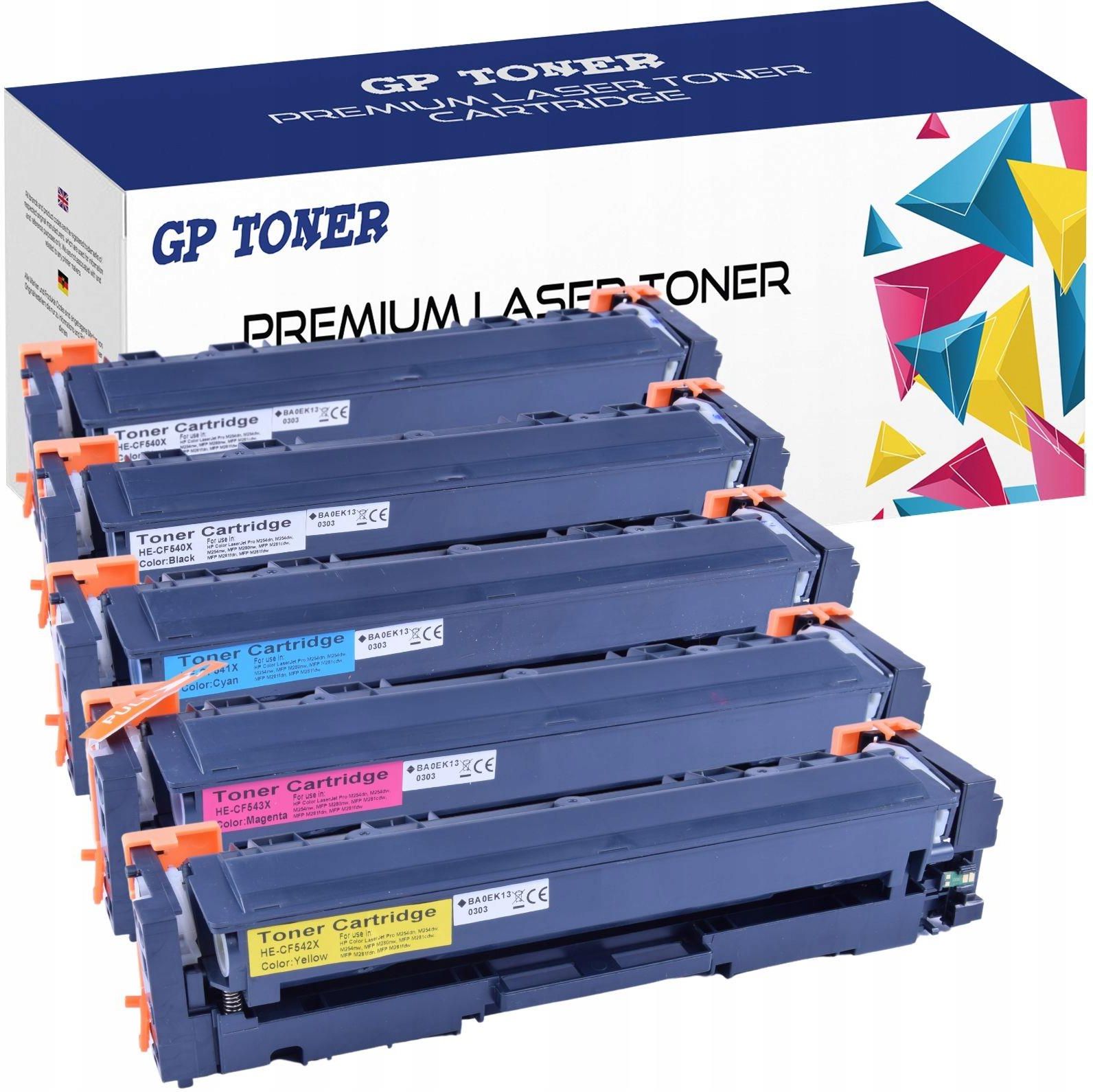 GP TONER 5X TONER DO HP MFP M280NW M281FDN M281FW M277N XL - Opinie i ...