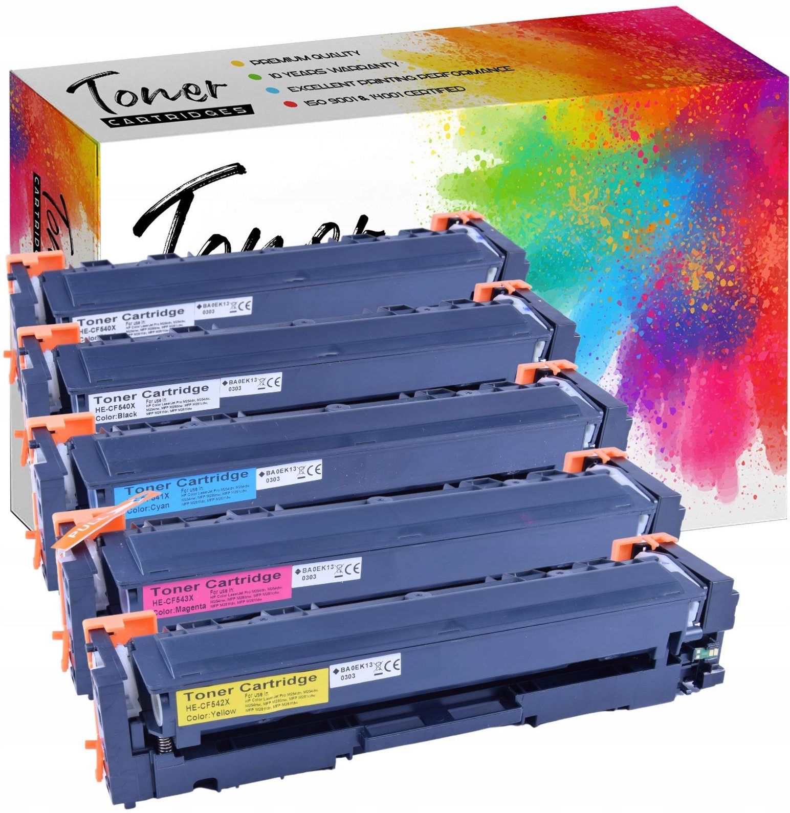 MPINK 5X TONER DO HP MFP M280NW M281FDN M281FW M277N XL - Opinie i ceny ...