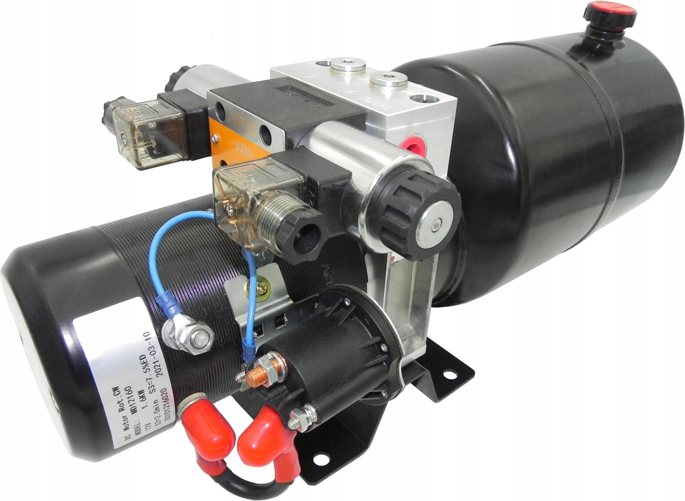 Perfect Hydraulic Agregat Hydrauliczny Zasilacz 12V 1,6Kw 2,0Cm³ 12L ...