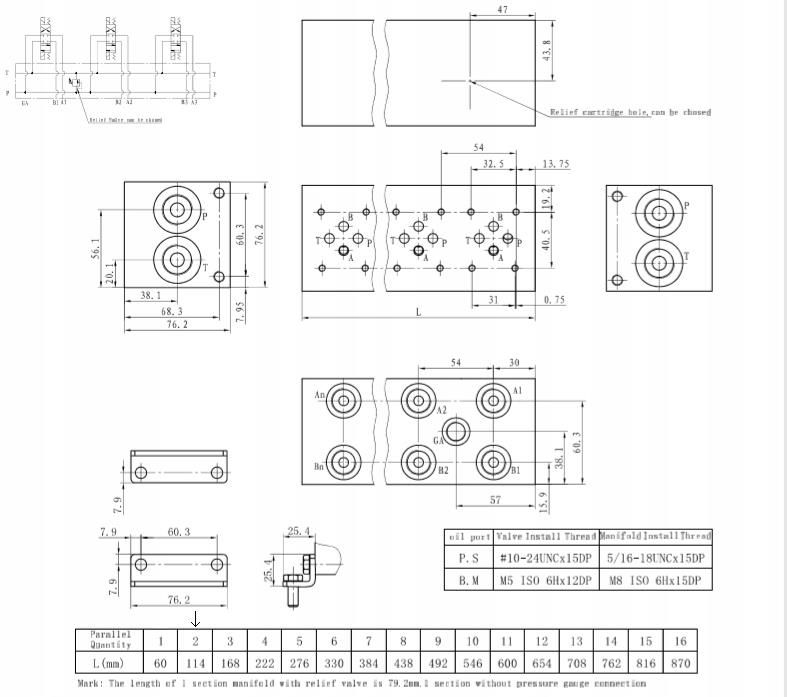 Perfect Hydraulic Rozdzielacz Hydr. Cetop 2 Sek 60L Elektryczny 230V ...