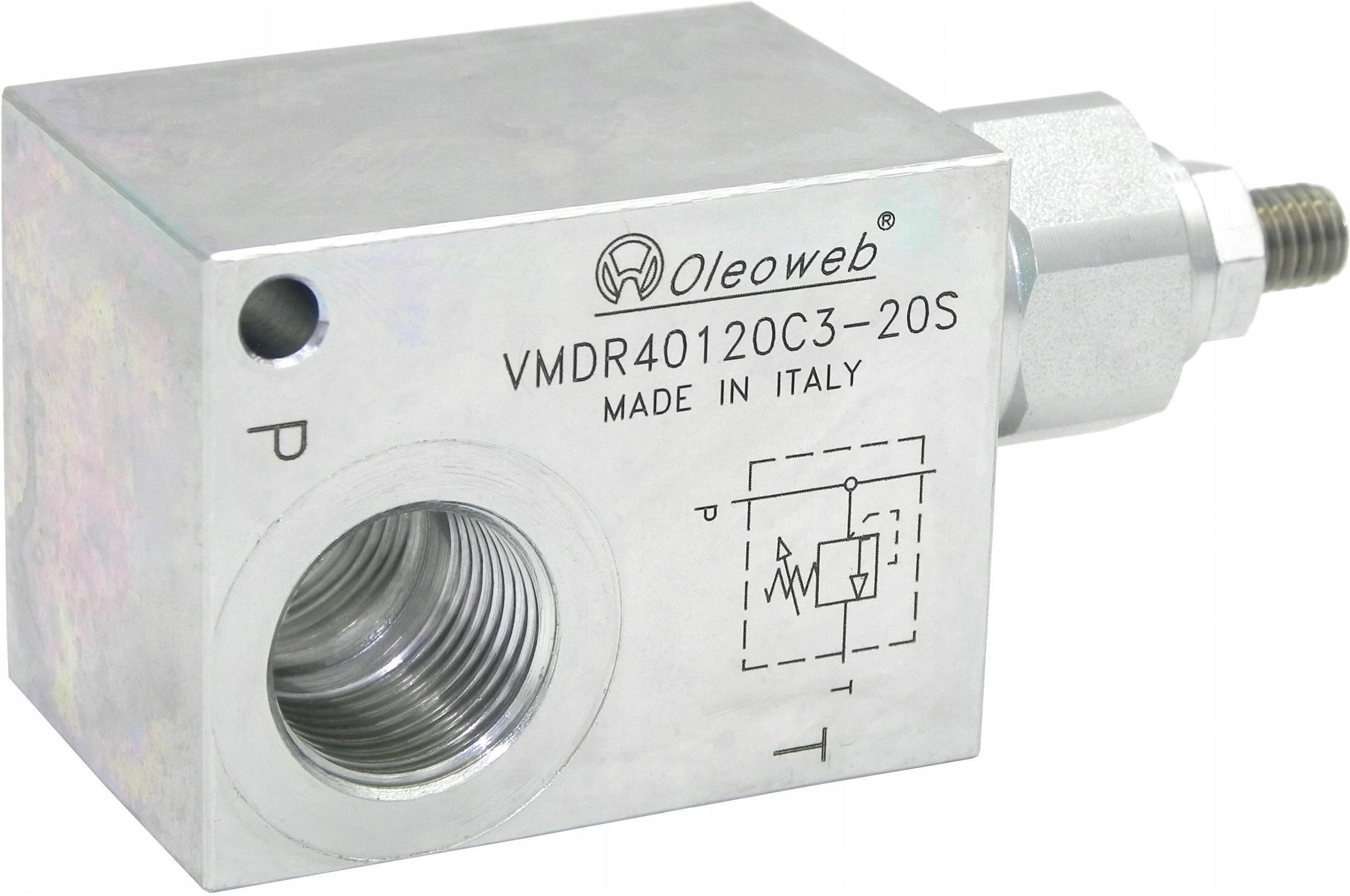 Perfect Hydraulic Zawór Przelewowy Przeciążeniowy Vmd 1/2 40L 350 Ba - Ceny i opinie - Ceneo.pl