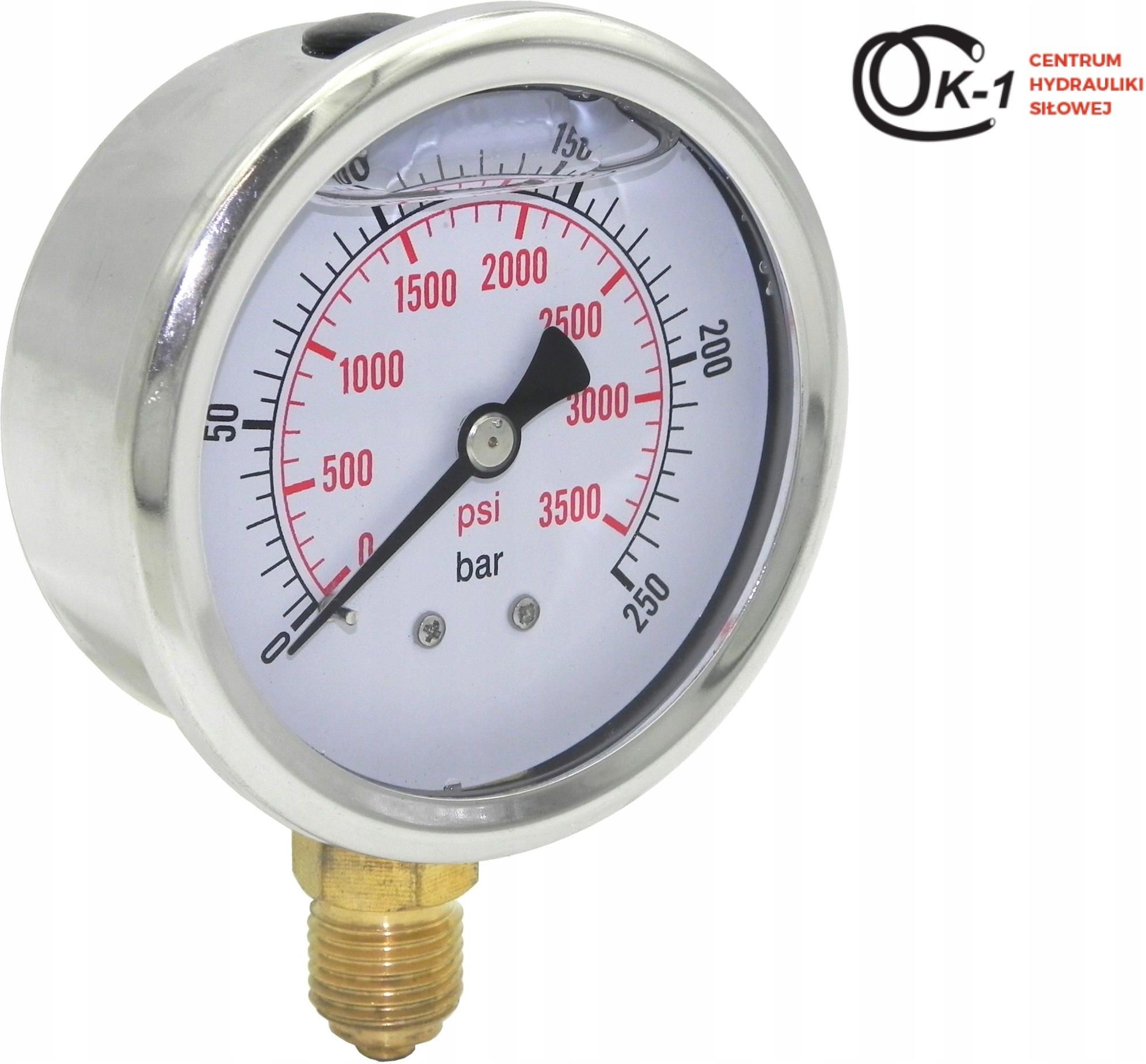 Perfect Hydraulic Manometr Hydrauliczny Zegar 63Mm 0-40 Bar 1/4 - Ceny i opinie - Ceneo.pl