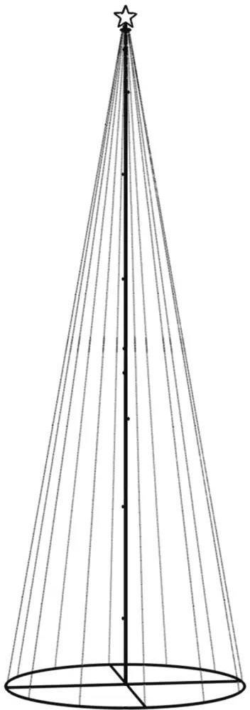 VidaXL Choinka Stożkowa 732 Kolorowe Led 160X500 Cm (343497) - Opinie i ...