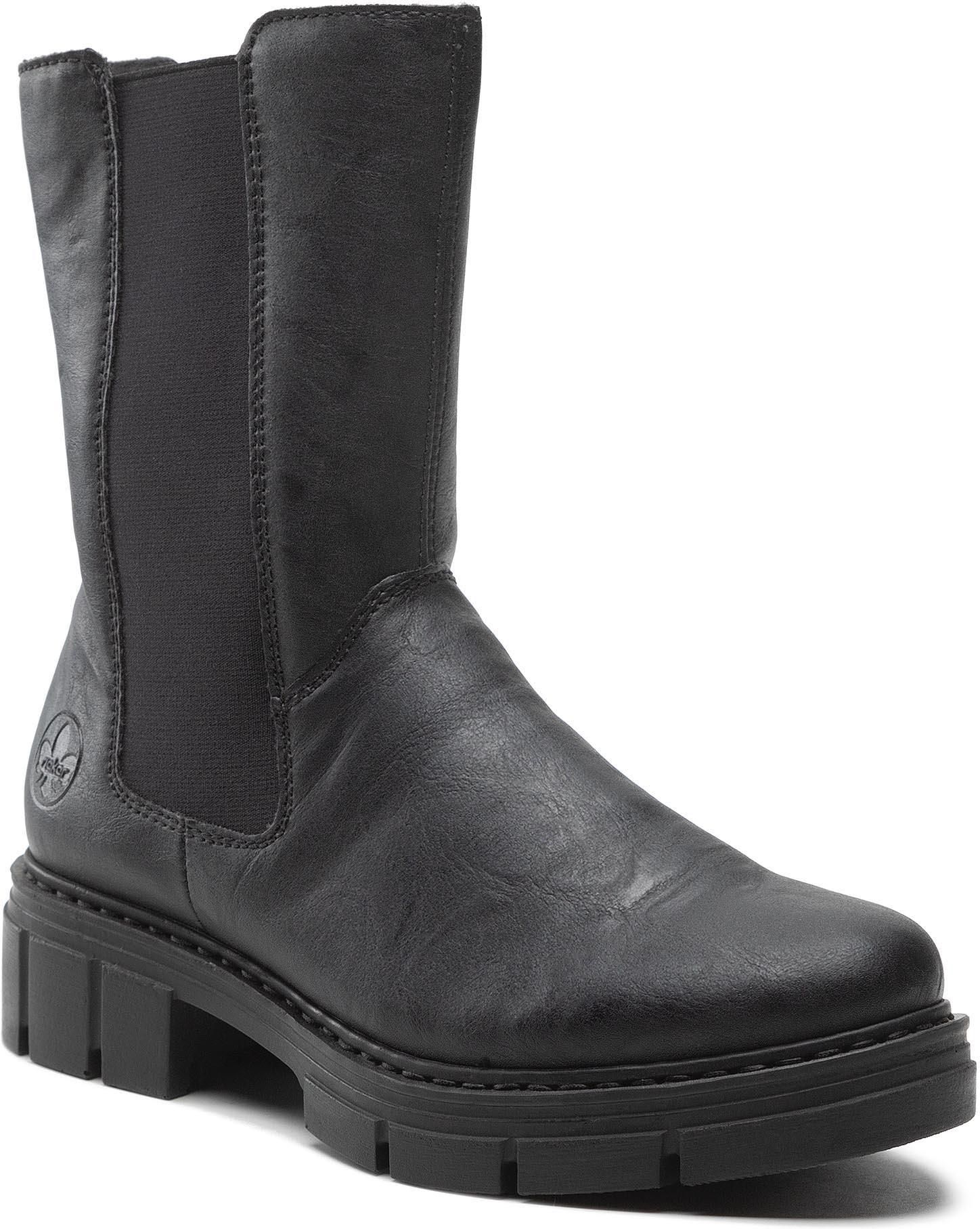 Botki RIEKER - Y4592-00 Schwarz - Ceny i opinie - Ceneo.pl