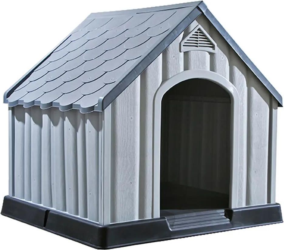 Vidaxl Buda Dla Psa Szara 92X87X91 Cm Plastikowa (337894) - Ceny i ...