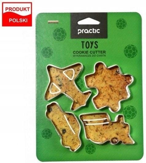 Practic Wykrawacze Foremki Do Ciastek Zabawki 4 Szt - Opinie i ...