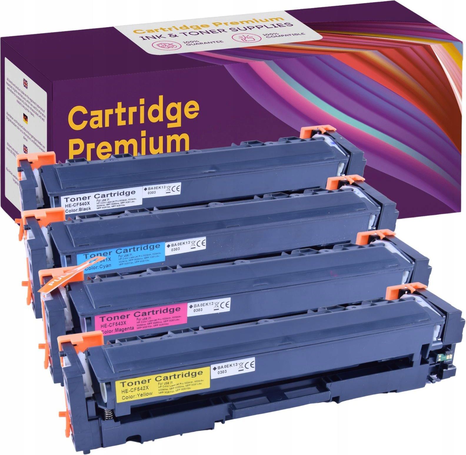 4x Toner Do Hp Color Laserjet Pro M281FDW CF540 - Opinie i ceny na Ceneo.pl