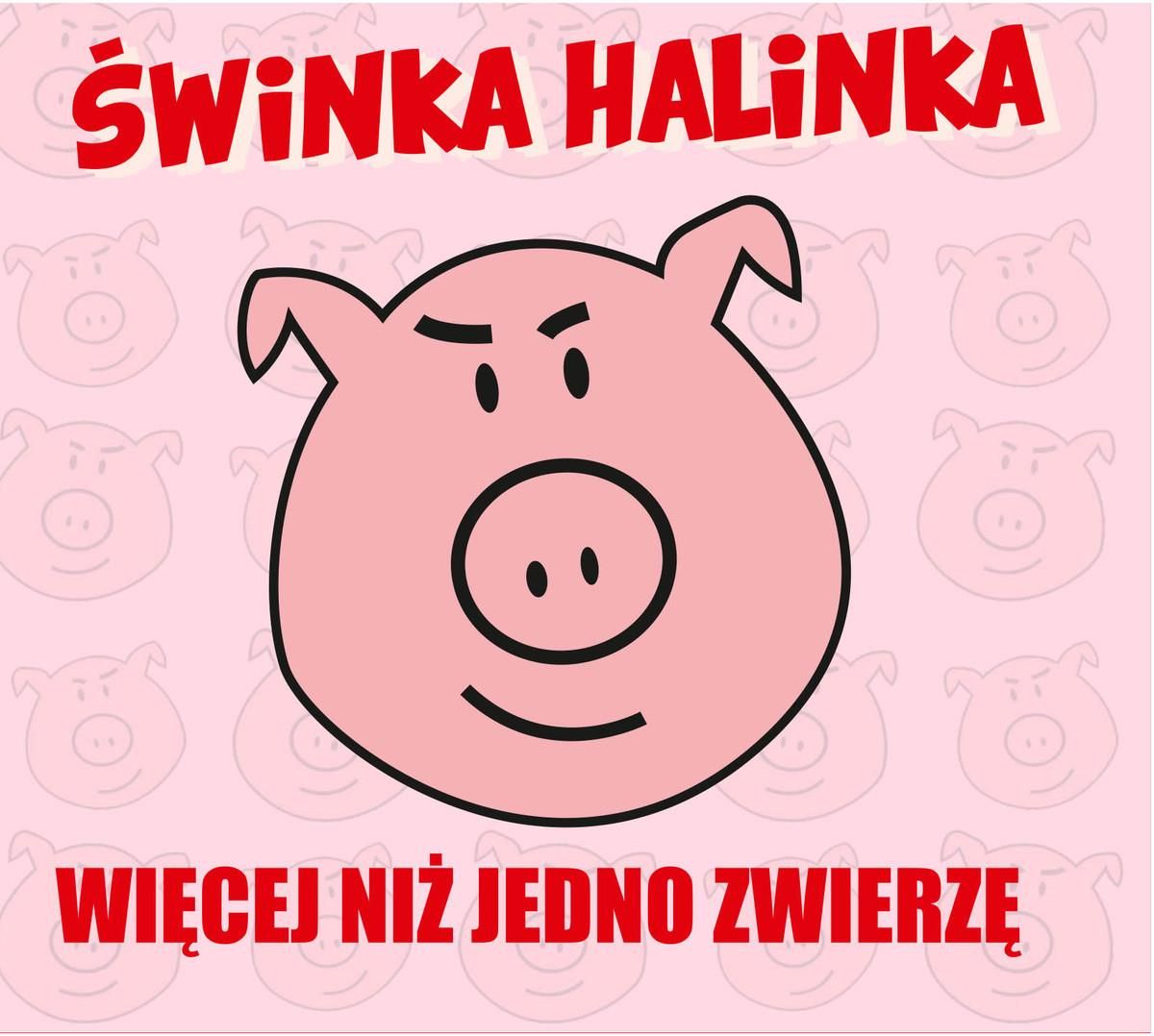 Płyta kompaktowa Świnka Halinka: Więcej niż jedno zwierzę (digipack ...