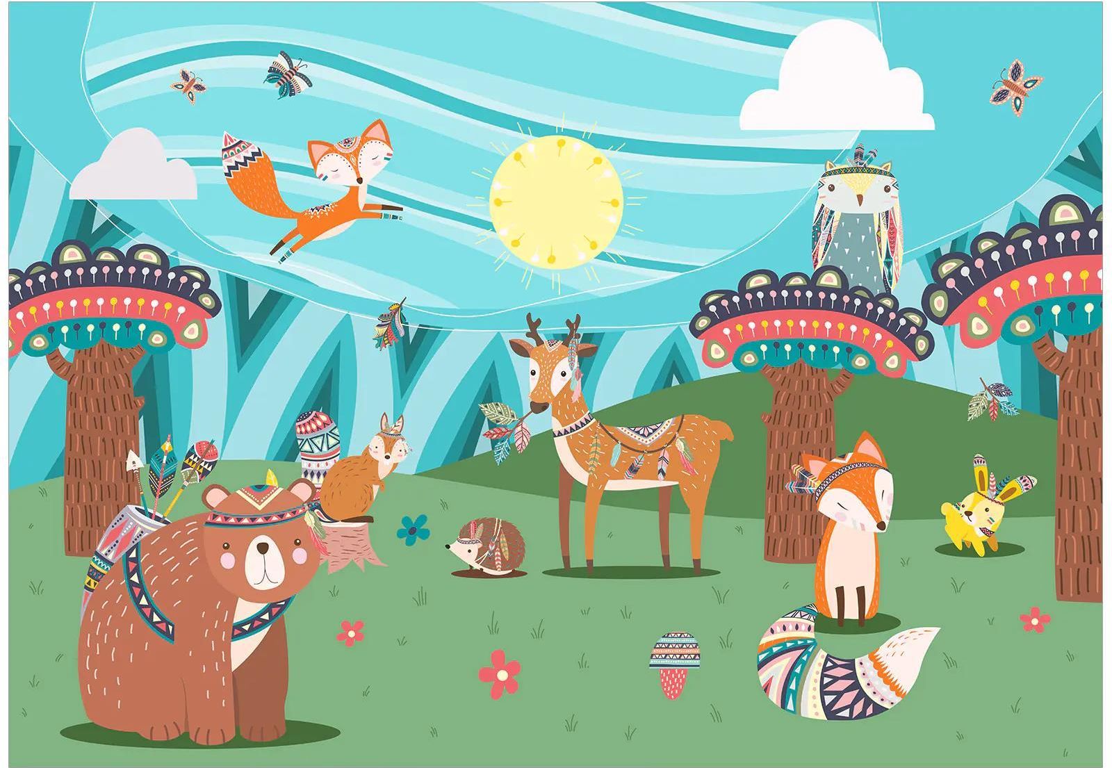 Fototapeta - Przygody W Lesie 100x70 A0MFT2147 - Opinie i ceny na Ceneo.pl