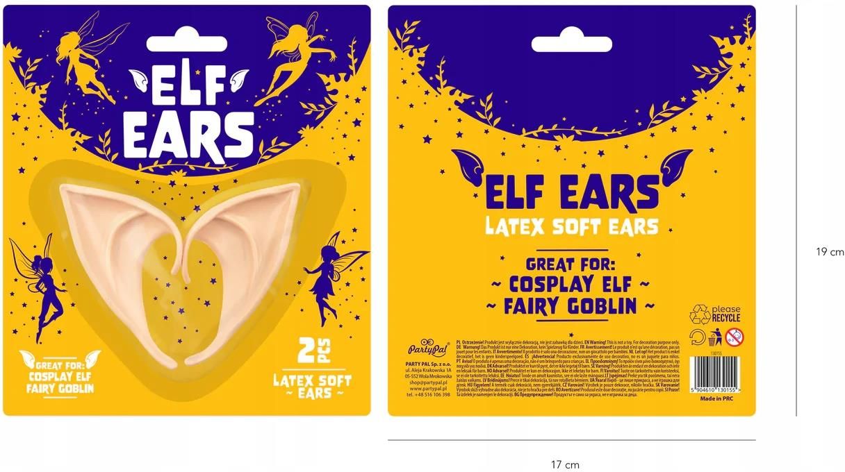 Partypal Uszy Elfa Haloween Przebranie Strój Elf - Ceny i opinie - Ceneo.pl