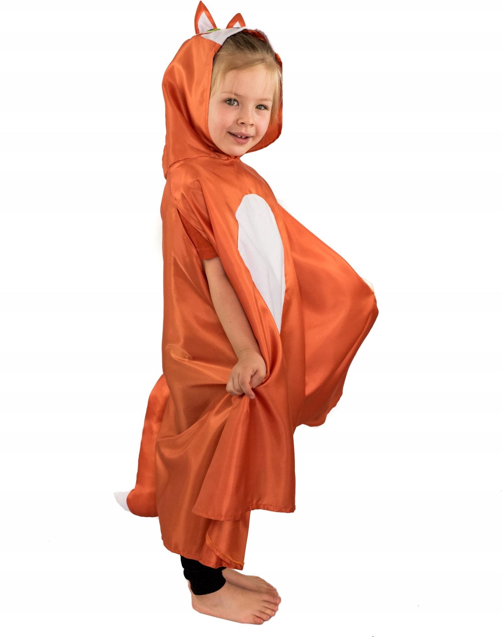 Lis Strój Liska Przebranie Liska Pelerynka - Ceny i opinie - Ceneo.pl