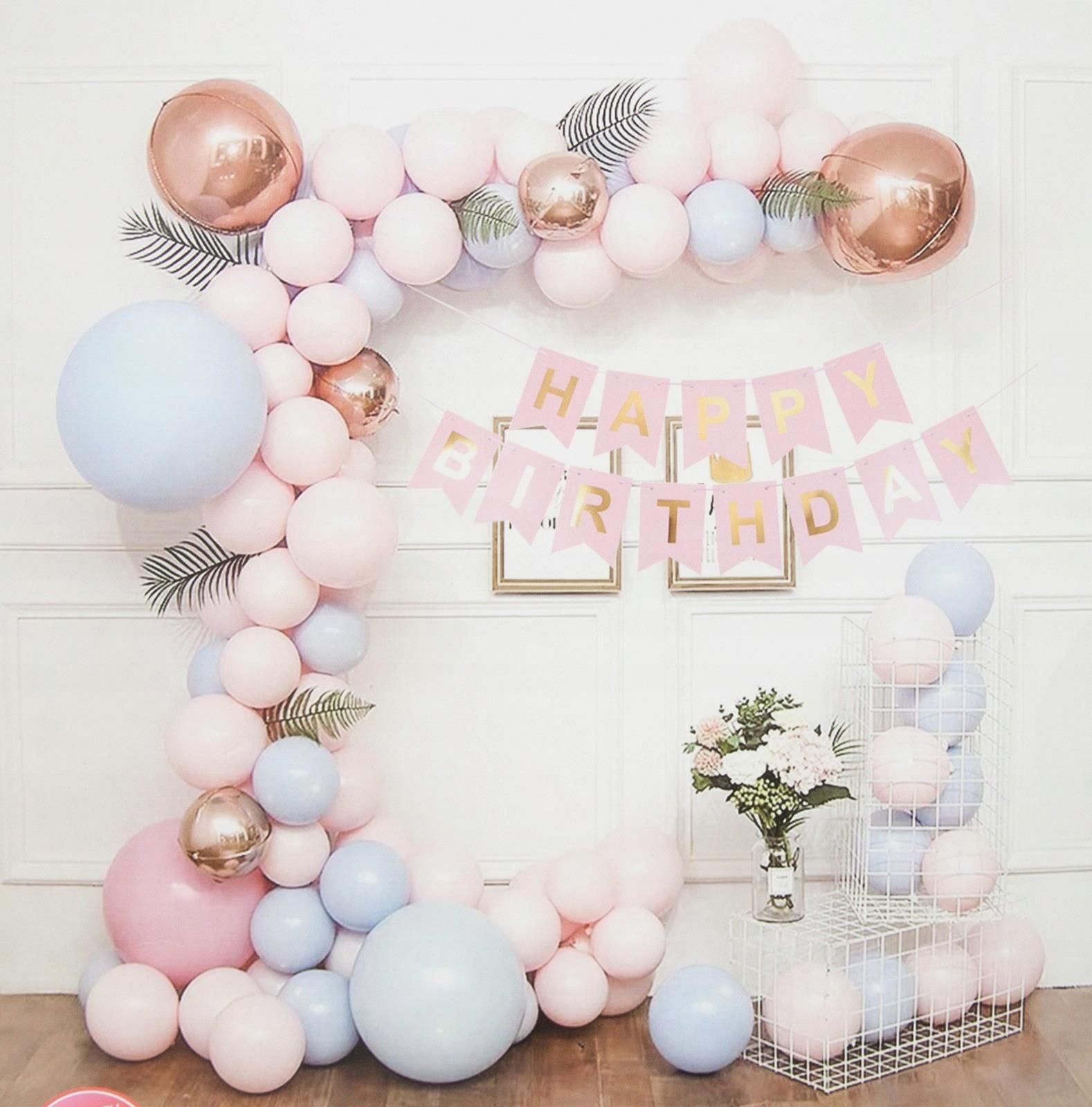 Zestaw Girlanda Balonowa Balony Rose Gold Pastel - Ceny i opinie - Ceneo.pl