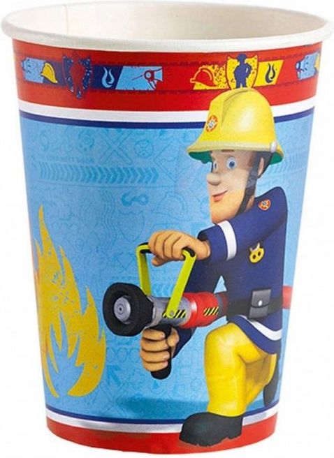 Kubeczki Papierowe Strażak Sam Straż Pożarn 8szt. - Ceny i opinie ...