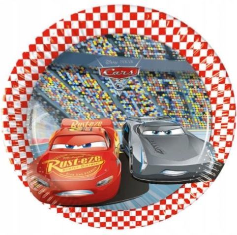 Talerzyki Papierowe Cars 3 Na Urodziny Auta Disney - Ceny i opinie ...