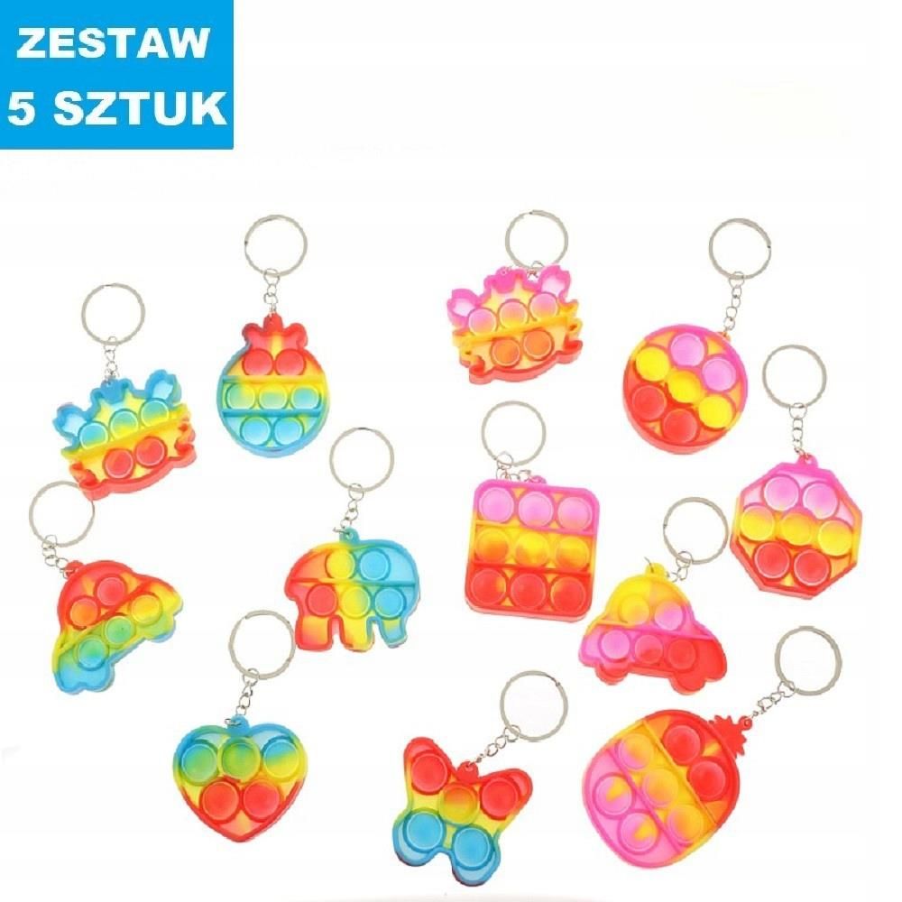 Midex Brelok Pop It Mix 2 5Szt - Gadżety odzieżowe - Ceny i opinie ...