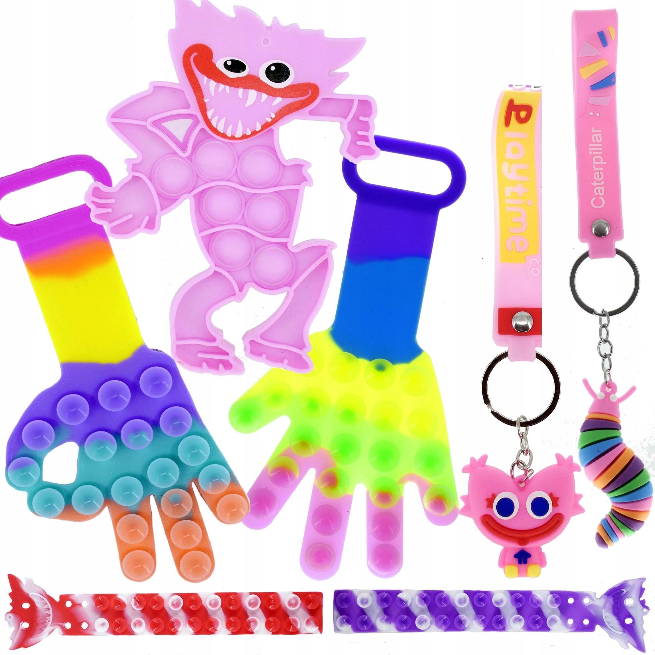7 X Popit Huggy Wuggy Toy Brelok Squidopop Popit (5903991913531 ...