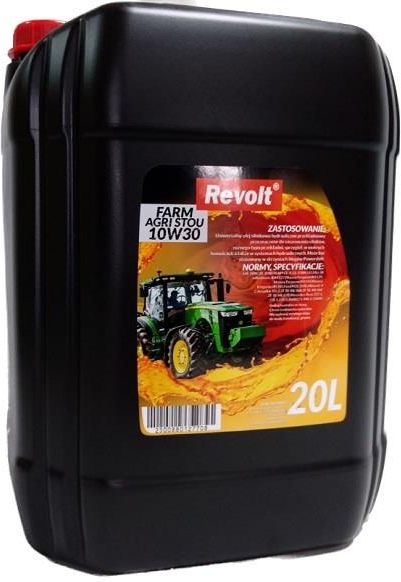 Olej silnikowy REVOLT Farm Agri STOU 10W30 olej wielofunkcyjny 20L - Opinie i ceny na Ceneo.pl