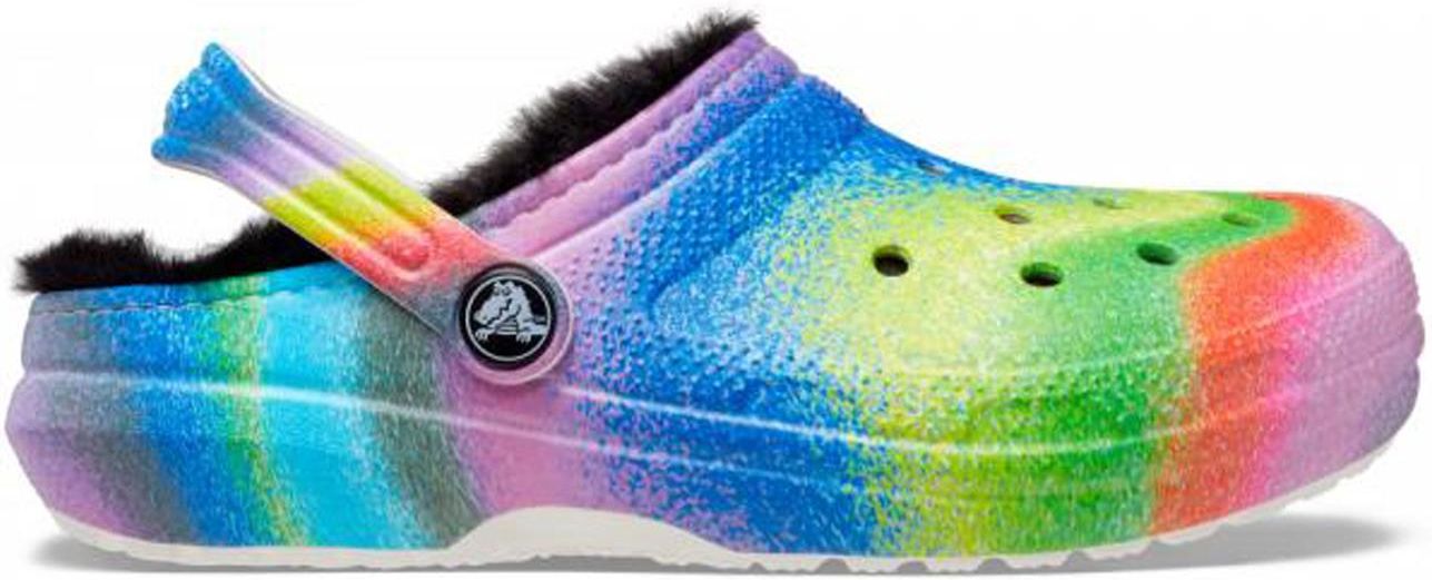 Dziecięce Klapki Crocs Classic Lined Spray Dye Clog K 208081-94S ...