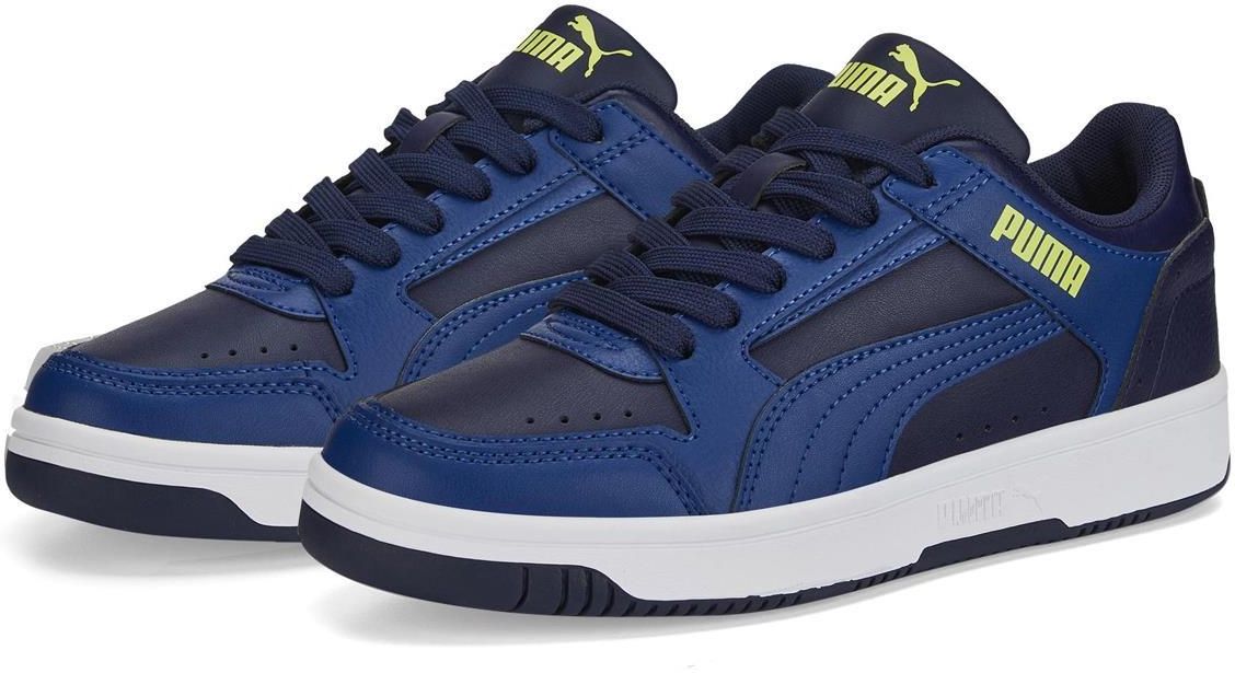 Dziecięce Buty Puma Puma Rebound Joy LO JR Peacoat-Blazing B 38198407 ...