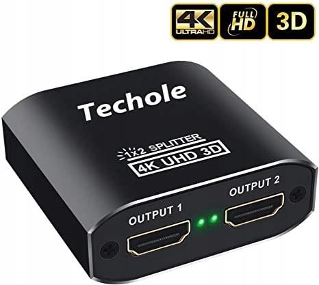 Rozdzielacz Splitter Hdmi Techole Hs306 4K Uhd 3D (Hs306) - Opinie i ceny na Ceneo.pl