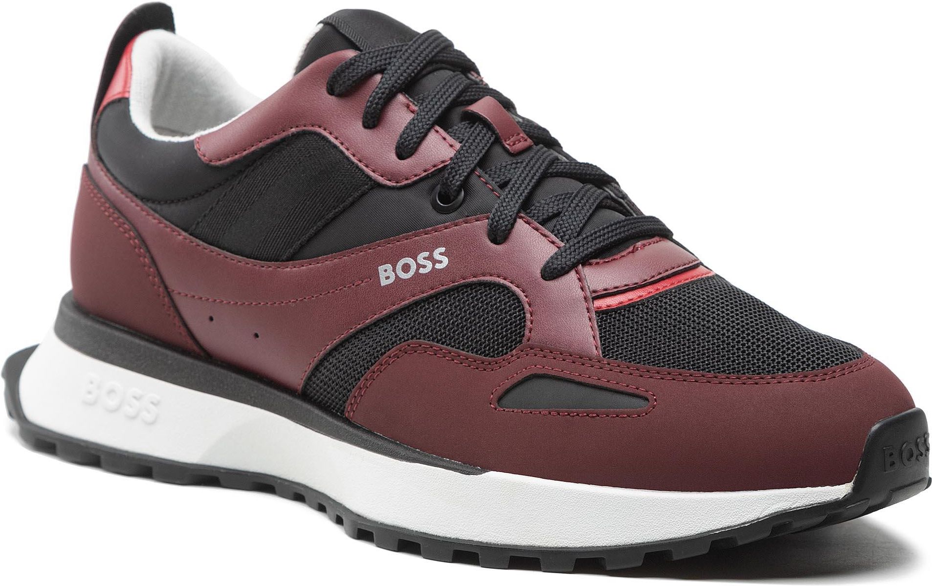 Sneakersy BOSS - Jonah 50480534 10214652 01 Open Red 641 - Ceny i ...