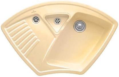 Zlewozmywak Villeroy&Boch Arena Corner Am Almond 672901AM - Opinie i ...