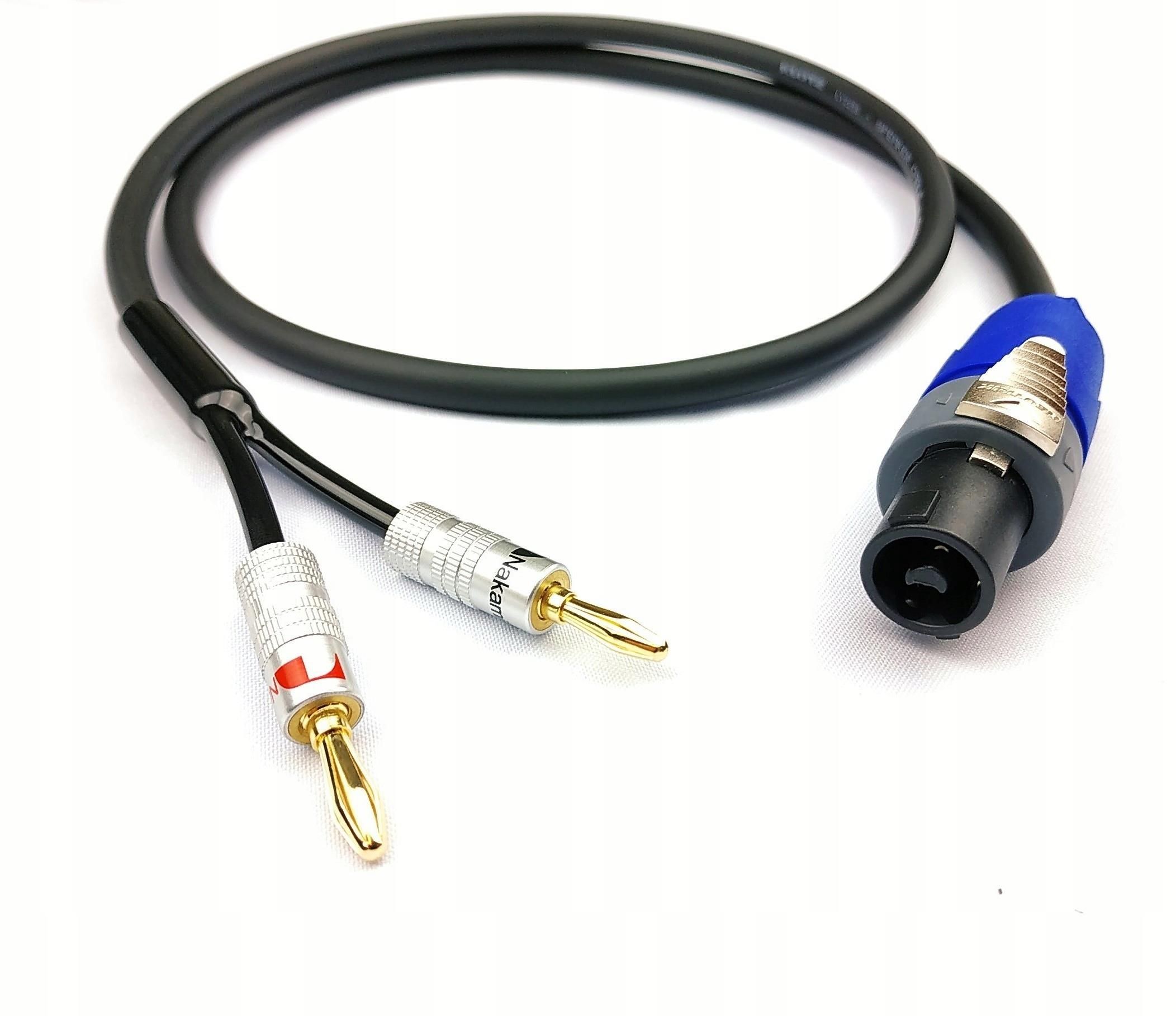 Lgj Group Klotz Kabel Głośnikowy Speakon Neutrik Banany 1M - Opinie i ...