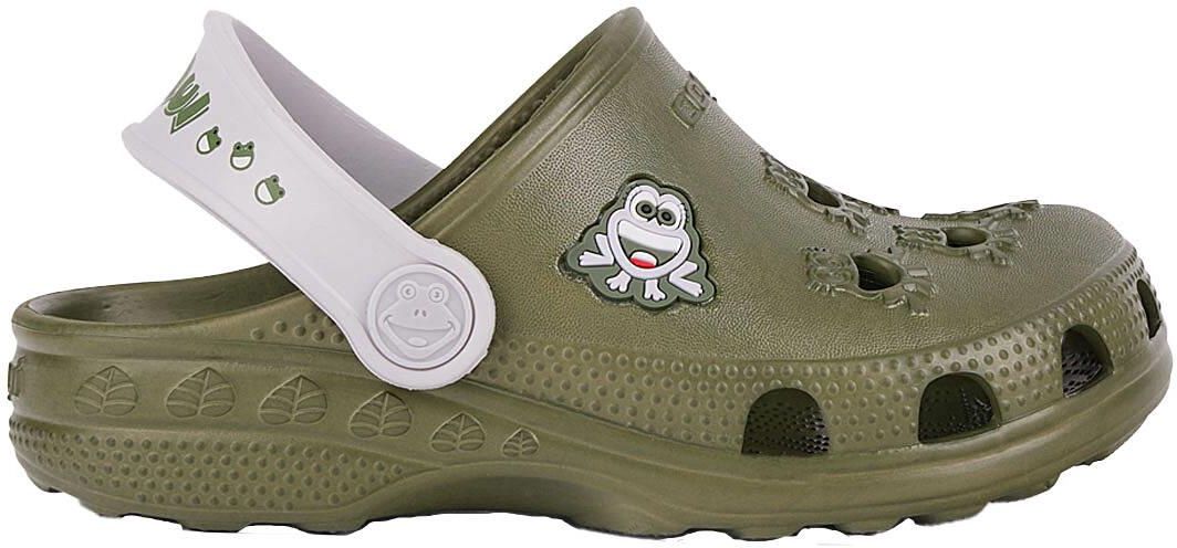 Sandałki Coqui Little Frog Army Green / Khaki Grey - Ceny i opinie ...