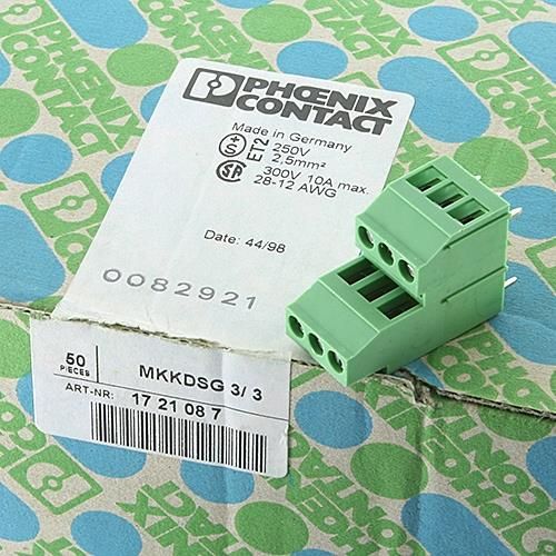 Phoenix Contant [2Szt] Mkkdsg3-3 1721087 Terminal Block Header 2X3 ...