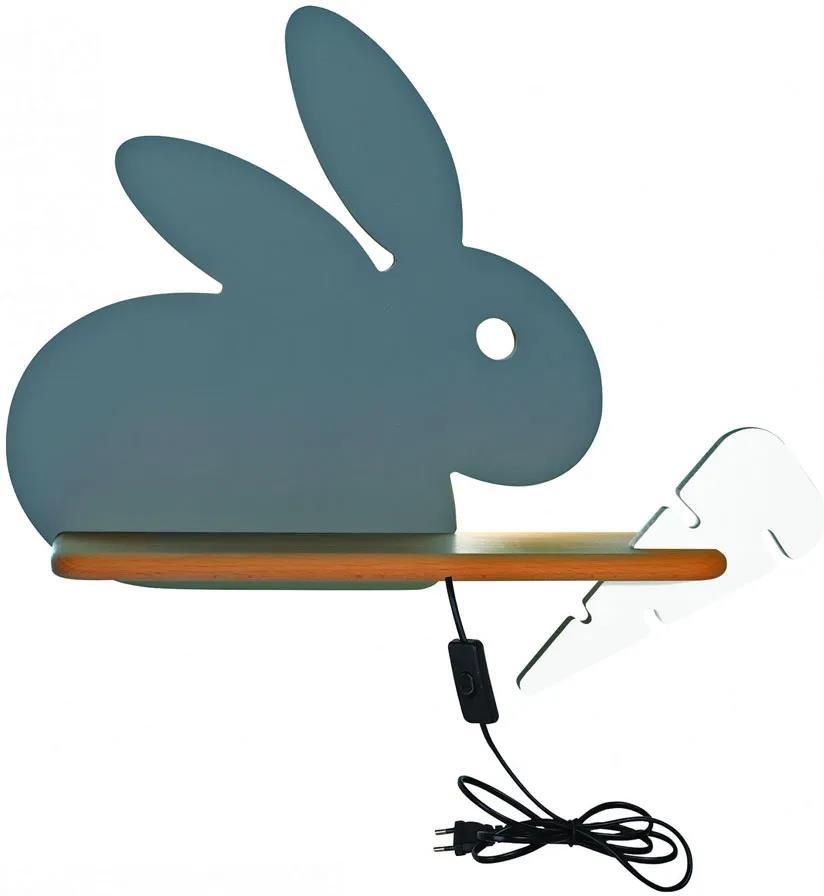 Lumes Szaro Biała Lampka Nocna W Kształcie Królika Z Wtyczką K028 Fifi - Opinie i atrakcyjne ...