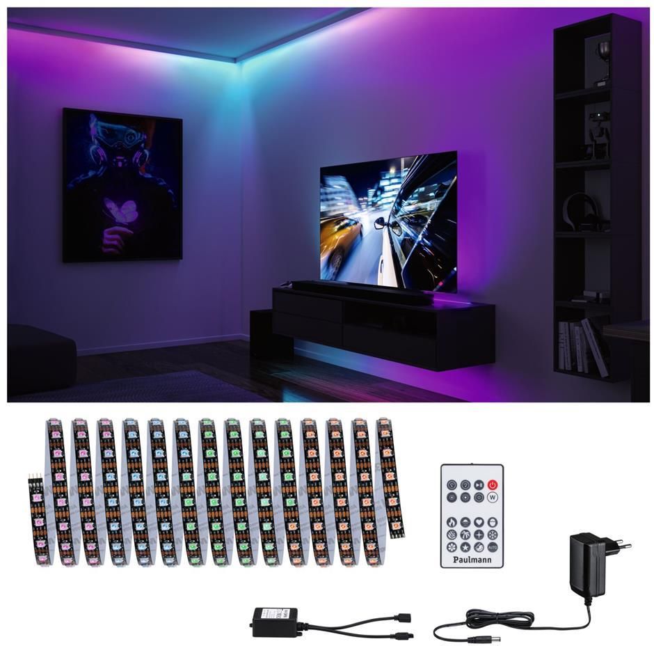 Paulmann 78888 Dynamic Led Strip Zestaw 5M Rainbow Rgb Ip20 ?W 12V Dc ...