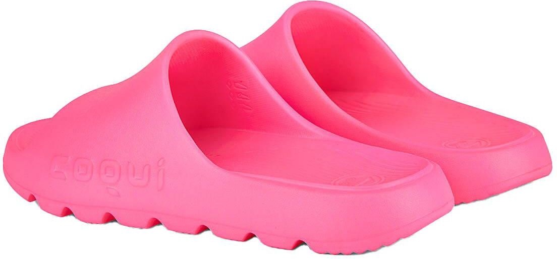Klapki Coqui Lou Mid. Pink Neon - Ceny i opinie - Ceneo.pl