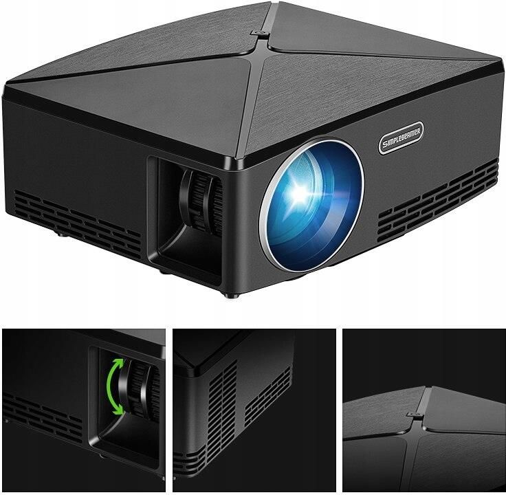Projektor Projektor Hd Mini1280X720 (G06188124443711) - Opinie i ceny ...
