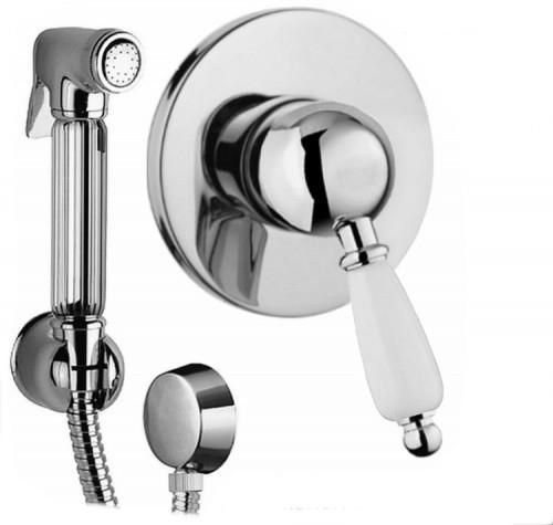 Zestaw prysznicowy Intim Spa Bidetta Retro Chrom INSREEP95 - Opinie i ...