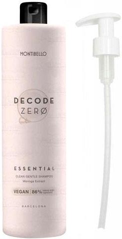 Szampon do włosów Montibello Decode Zero Essential Szampon Pompka 1L ...