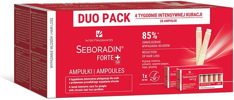 Dermokosmetyk Seboradin Forte Ampułki 28szt. X 5 5ml - Opinie i ceny na ...